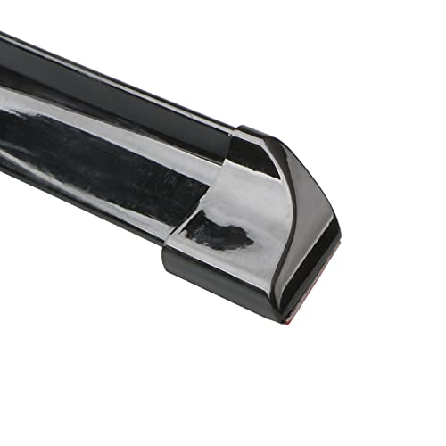 AutoBizarre Car Black Rear Spoiler Wing Lip Trunk Lip Dicky Skirt Univ